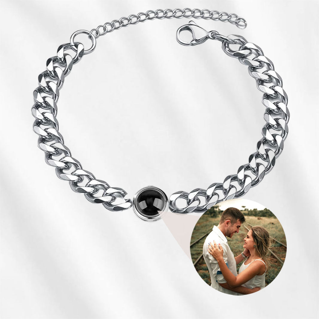 Projection Bracelets with Picture Inside - Personalized Memory Gift ...